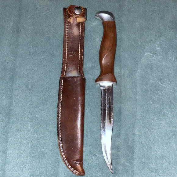 Cutco | Kitchen | Vintage Cutco Outdoorsman Knife With Original Brown ...